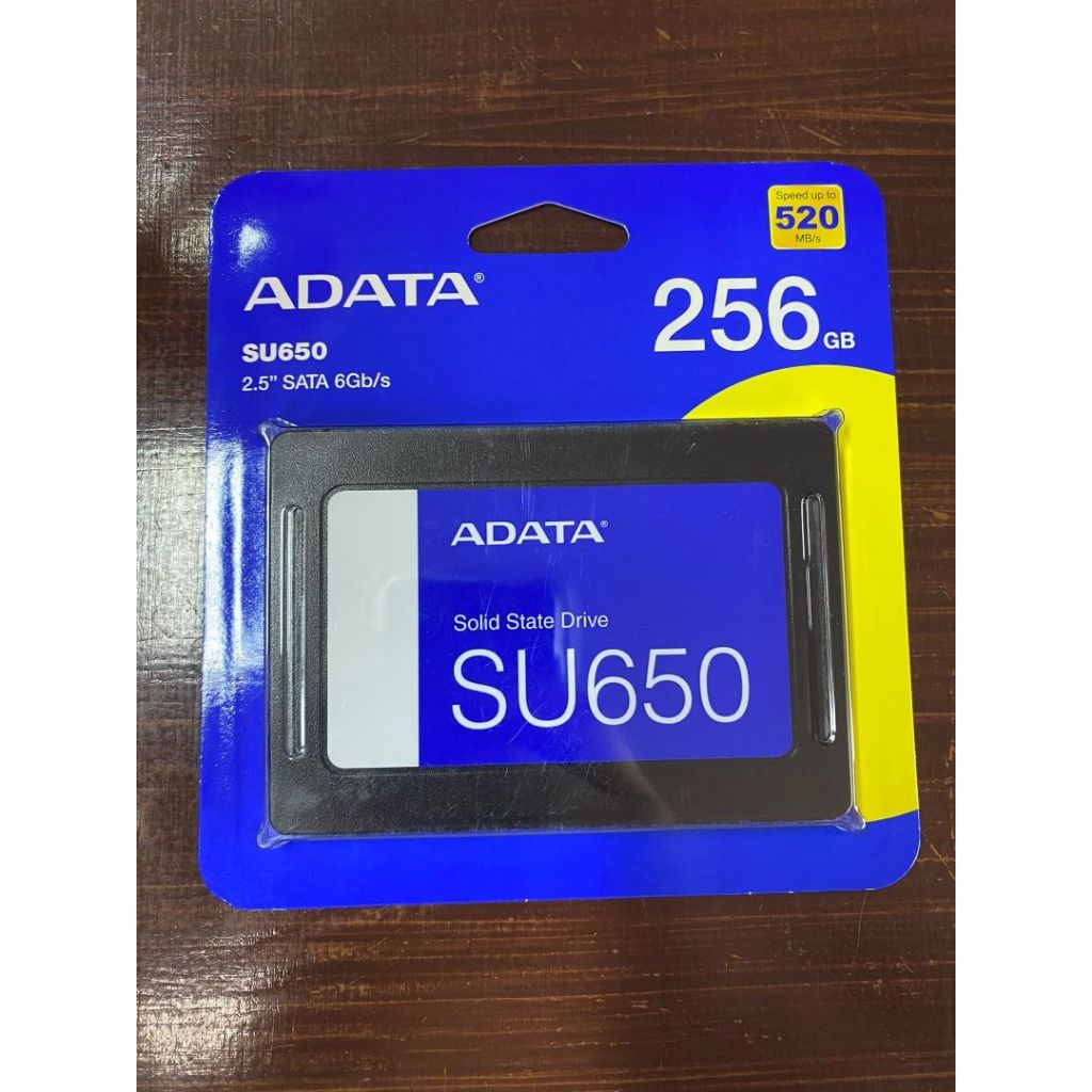 Jual ADATA SSD SU650 256GB - SSD 256 GB Internal 2.5" SATA III | Shopee Indonesia