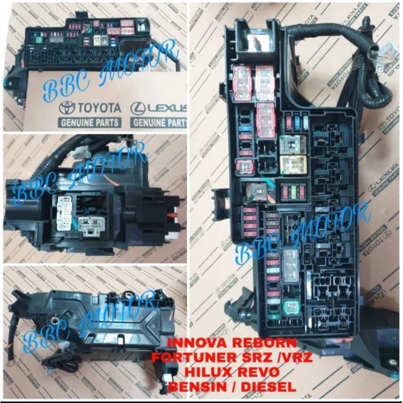 Jual BOX SEKRING BOX SKRING FUSE BOX ENGINE ROOM BLOCK FORTUNER VRZ SRZ ...