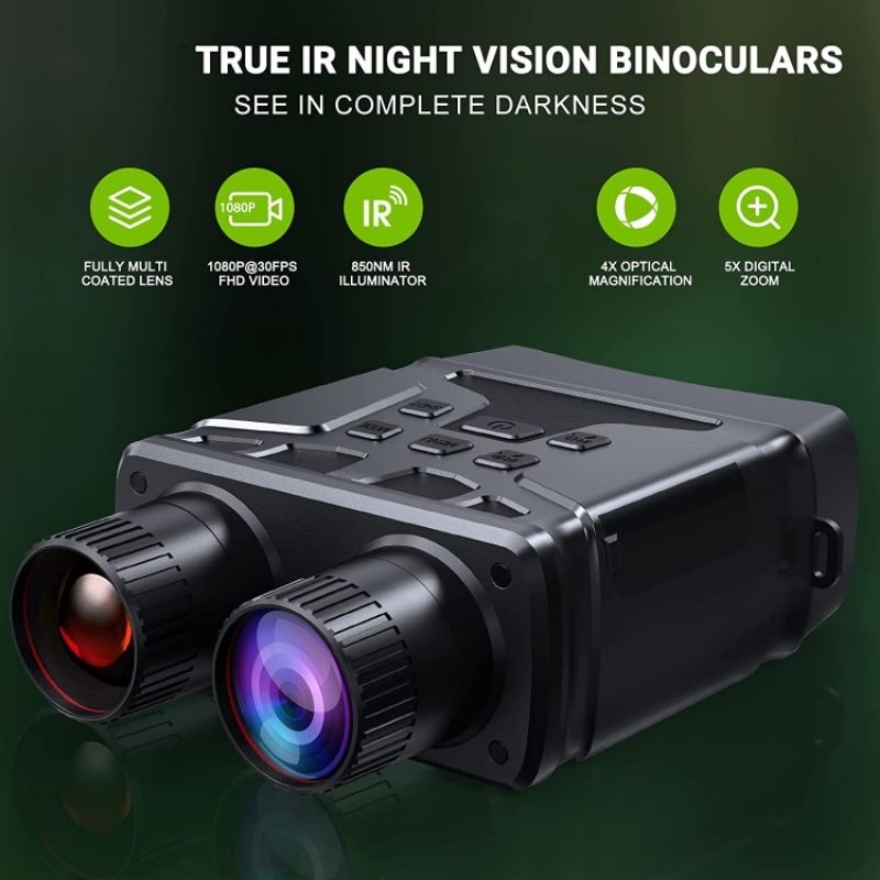Jual Xiyear Teropong Binocular Night Vision Video Recorder 1080P 5x ...