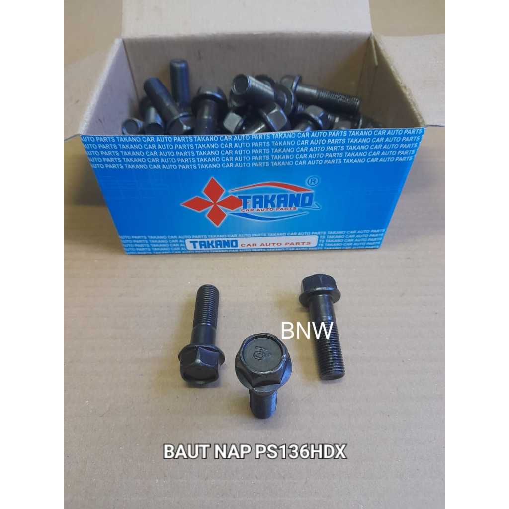 Jual baut nap roda baut nap baja canter ps125hdx ps136 hdx | Shopee ...