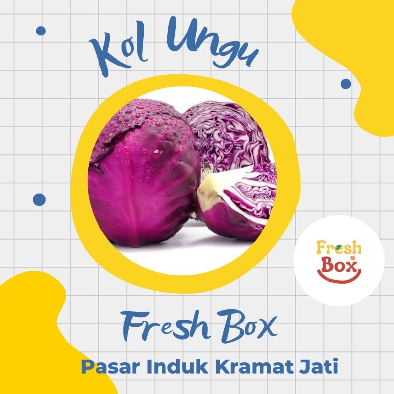 Jual Fresh Box Kol Ungu 500 gram | Shopee Indonesia
