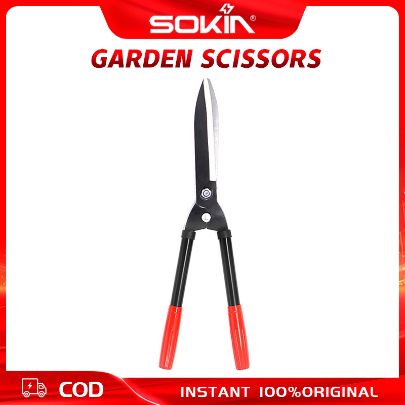 Jual SOKIN Tools Gunting taman Gardening Hedge Shears Hedge Clippers Gunting Rumput Dahan Pohon ...