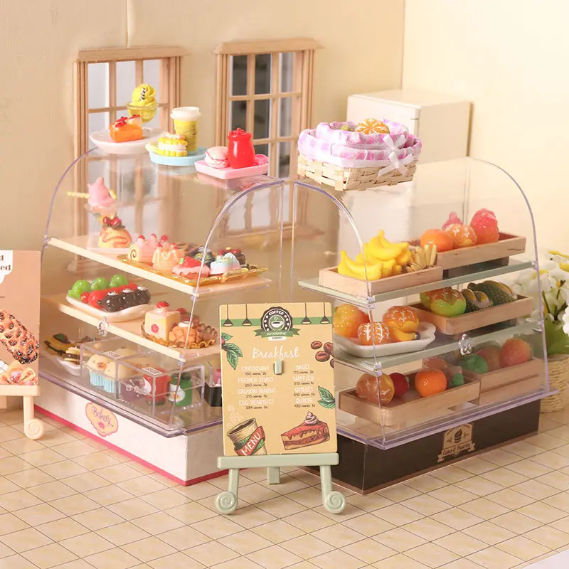 Jual [HTH] Mainan Anak Cake Cabinet Simulation Shelves | Mainan Tempat ...