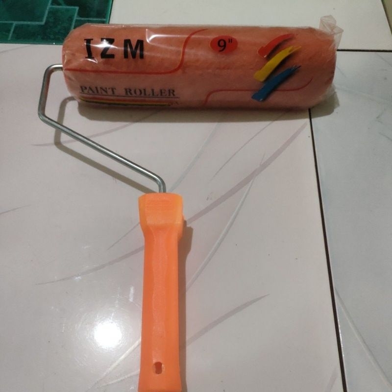Jual Kuas Roll (Paint Roller) Cat Tembok 9 inch STANDART / IZM | Shopee ...
