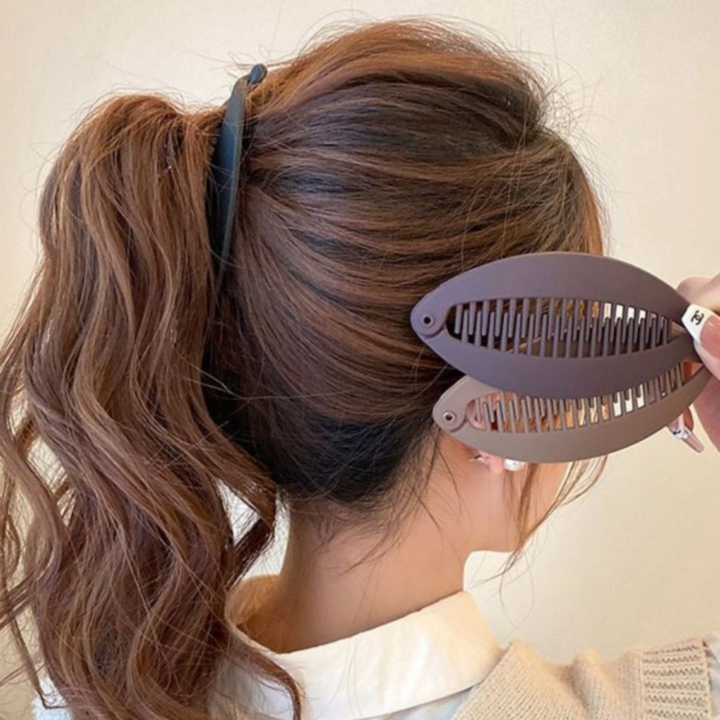 Jual Jepit Rambut Sirkam Matte Warna Doff Frosted Fish Shaped Hairpin ...