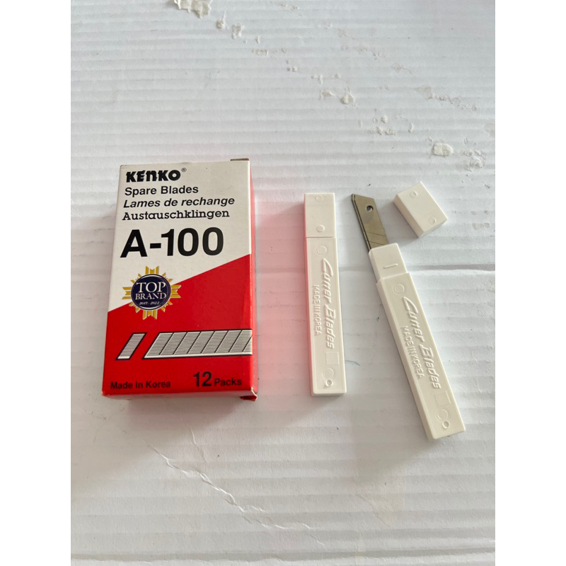 Jual ISI CUTTER A-100 KENKO , ISI CUTTER KECIL / TUBE | Shopee Indonesia