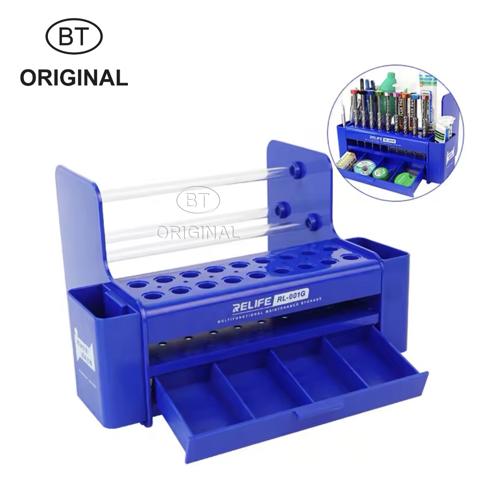 Jual RAK TEMPAT MENYIMPAN ALAT SERVICE OBENG TOOLS RELIFE RL-001G ...