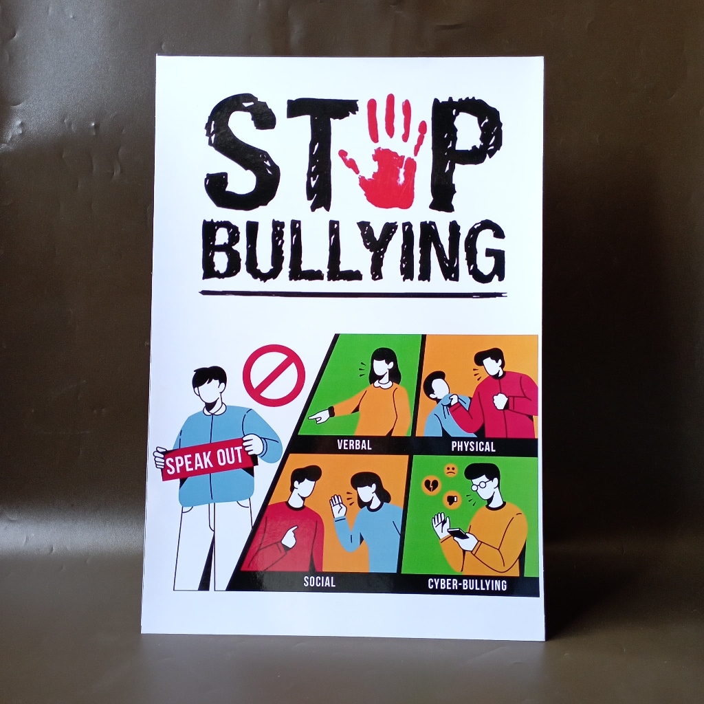 Jual Poster Stop Bullying | Poster STOP Bullying | Speak Out Jenis ...
