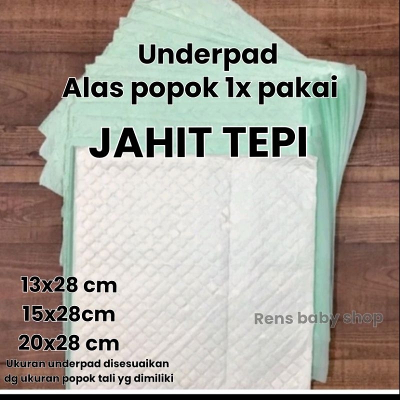 Jual Diapro / Sensi Underpad gel potongan 10 lembar untuk alas ompol ...