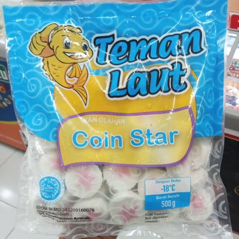Jual Teman Laut fish coin 500gr | Shopee Indonesia