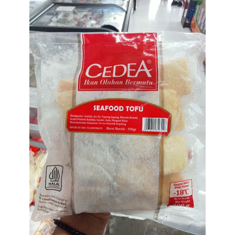 Jual Cedea Seafood Tofu 500gr | Shopee Indonesia