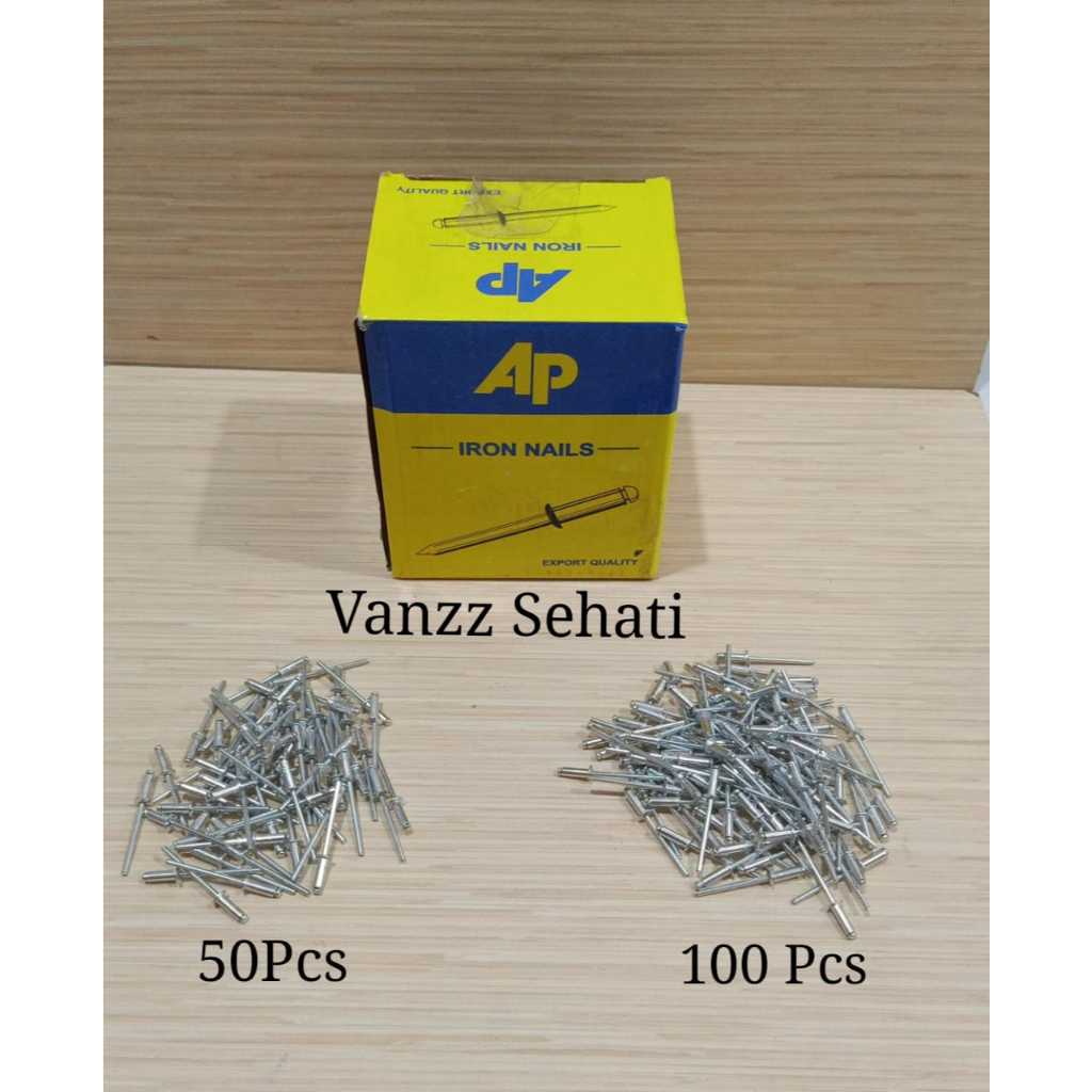 Jual (ECERAN) Paku Ripet /Paku Rivet / Paku Tembak merek AP Murah ...