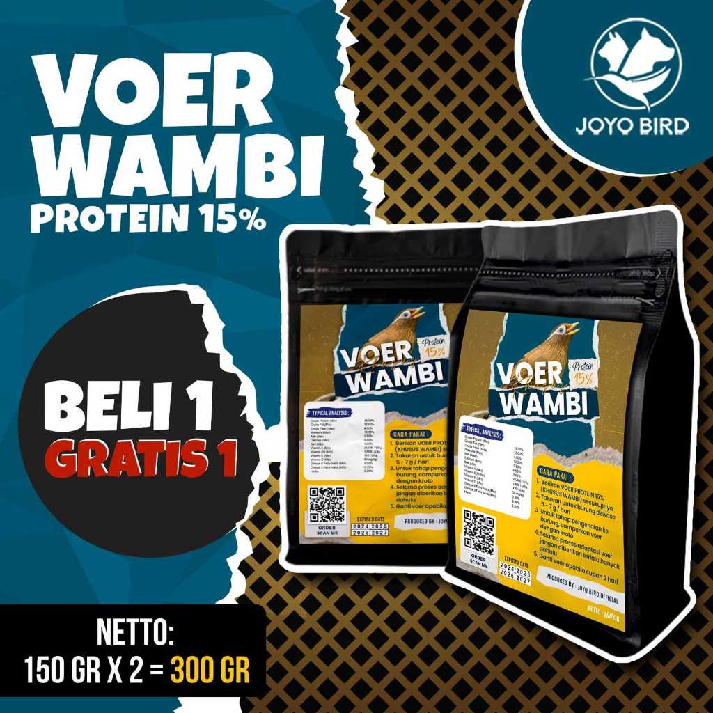 Jual BELI 1 GRATIS 1 | JOYO VOER HARIAN KHUSUS WAMBIE | VOER HARIAN ...