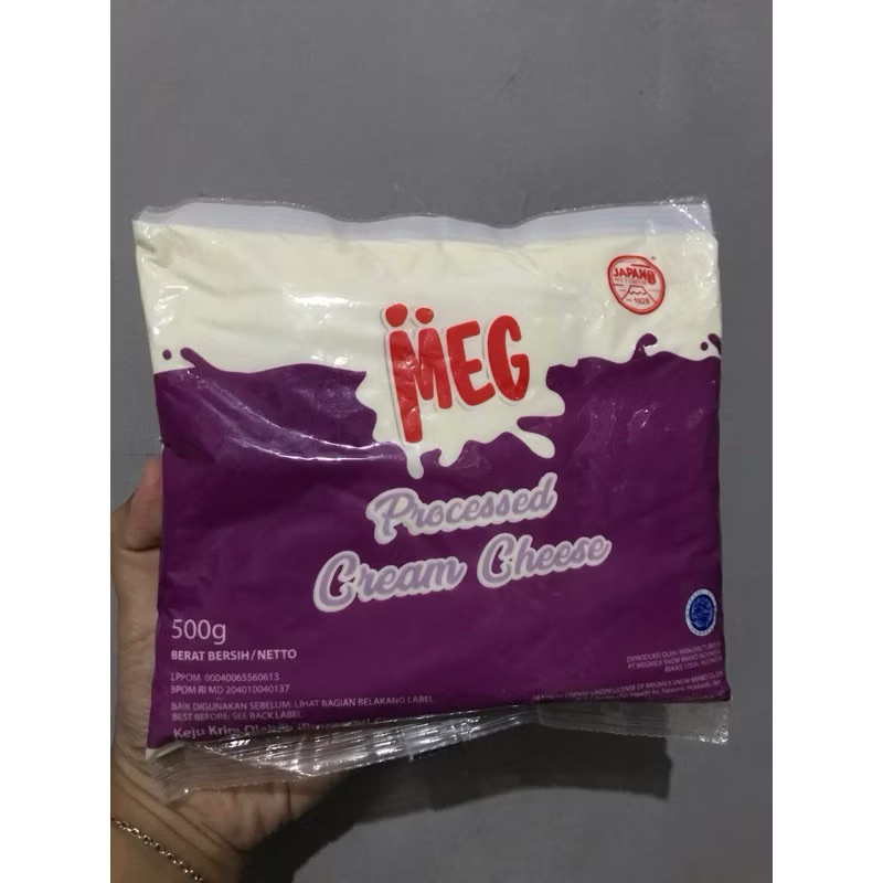 Jual MEG PROCESSED CREAM CHEESE 500GR | Shopee Indonesia