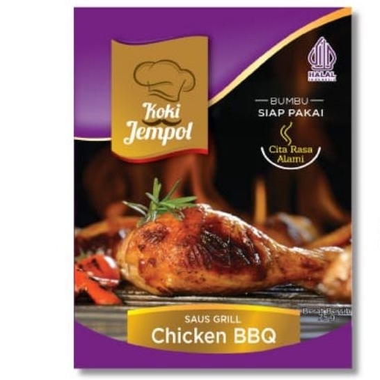 Jual KOKI JEMPOL BUMBU CHICKEN BBQ 75 GR | Shopee Indonesia