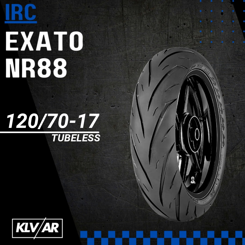 Jual Ban Tubeless IRC EXATO Nr88 Ring 17 Ban Motor Tubeless Sporty ...