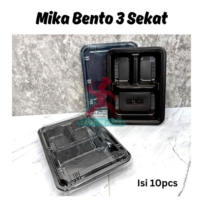 Jual Bento 3 Sekat NBK @10pc / Bento 3 Sekat / Bento Sekat | Shopee ...