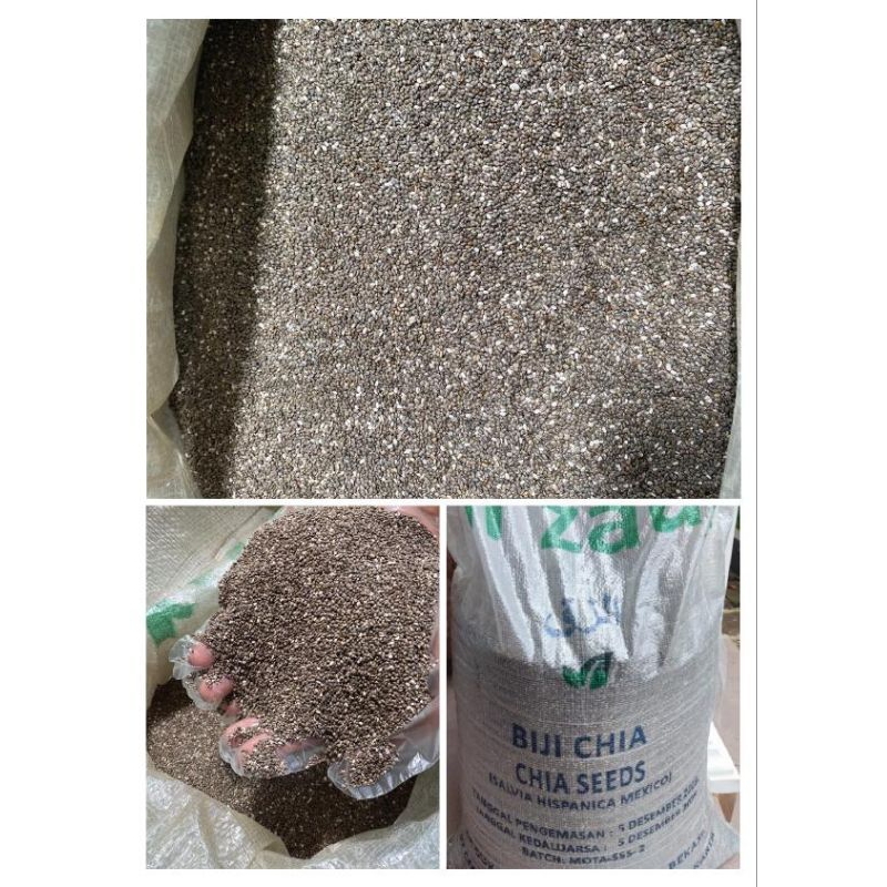 Jual Chiaseed Organic Biji Chia Seeds Original 1kg | Shopee Indonesia