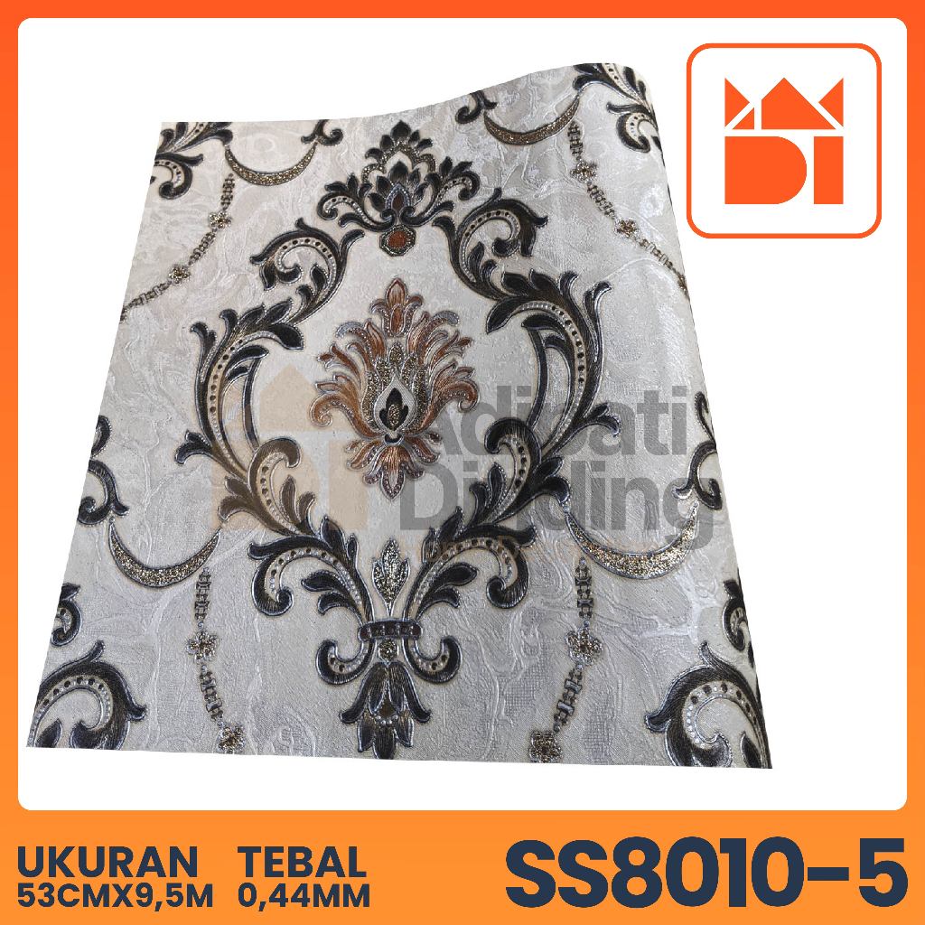 Jual Adipati Home Decoration - WALLPAPER DINDING VINYL KODE SS8010-5 ...