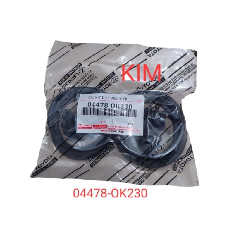 Jual kaliper kit caliper kit seal piston rem cakram toyota innova ...