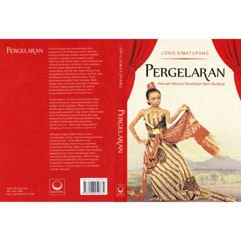 Jual Pergelaran Sebuah Mozaik Penelitian Seni Budaya Lono Simatupang ...
