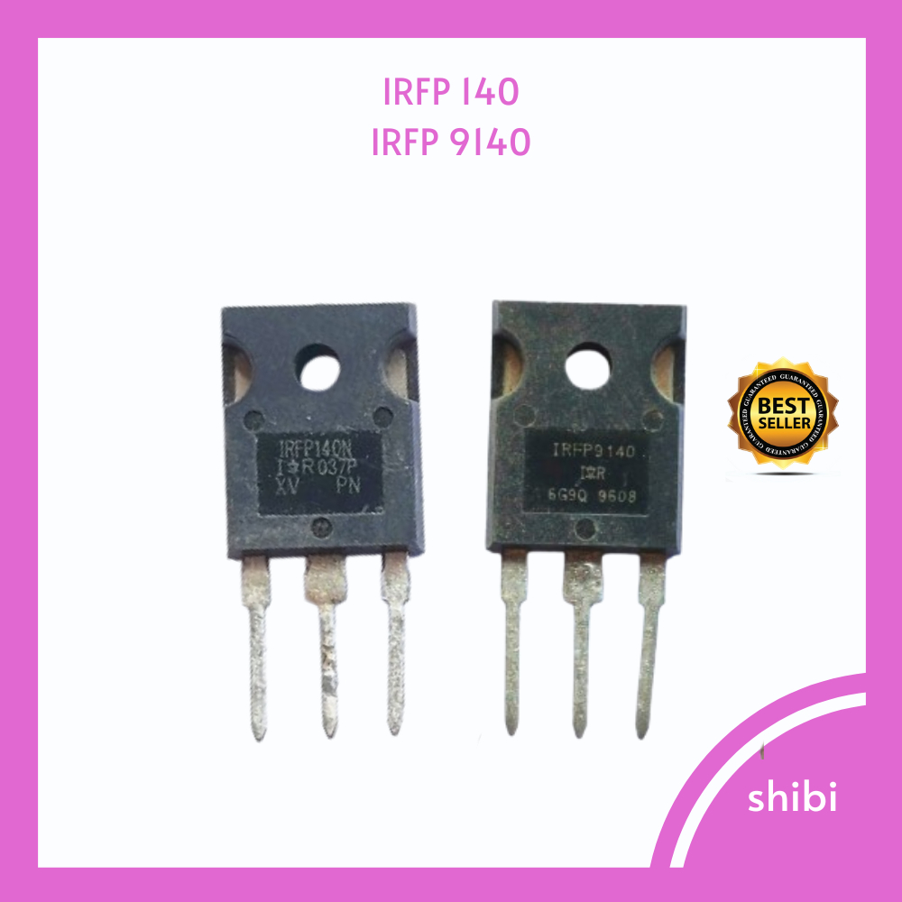 Jual IRFP 140 IRFP 9140 SEPASANG CABUTAN MOSFET IRFP140 IRFP9140 ...