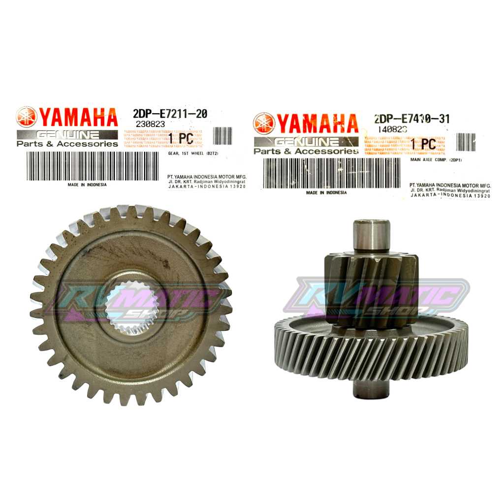 Jual GIGI RASIO GARDAN GEARBOX NMAX OLD NMAX NEW NMAX LEXI 155 ORIGINAL ...