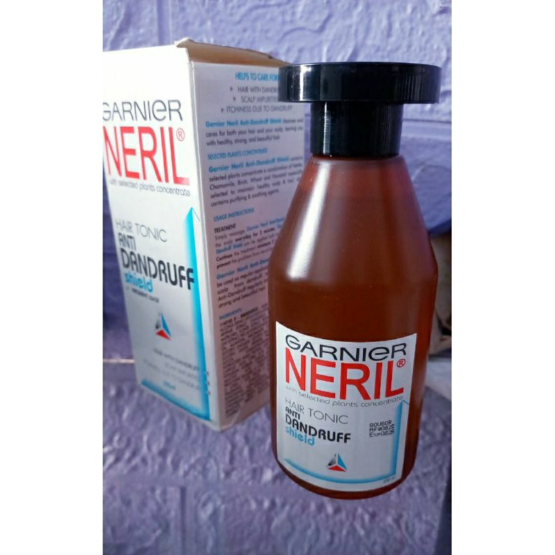 Jual Garnier NERIL HAIR TONIC/ SHAMPOO LOSS GUARD 100 ML | Shopee Indonesia