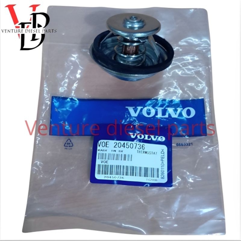 Jual Thermostat Volvo EC210B VOE 20450736 | Shopee Indonesia