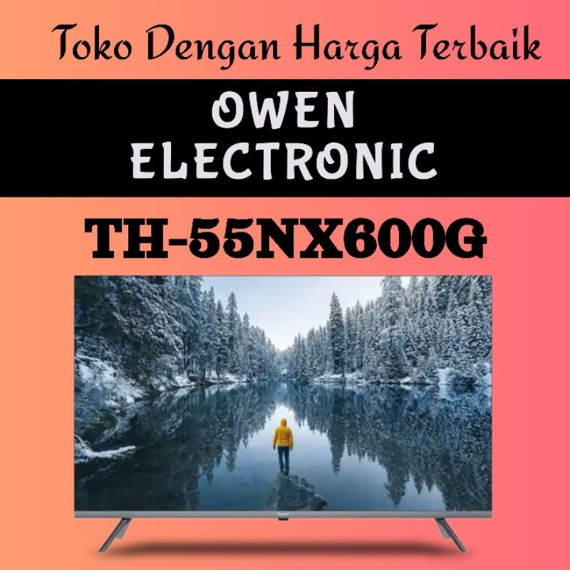 Jual PANASONIC 55 inch 4K HDR GOOGLE SMART TV TH-55NX600G | Shopee ...