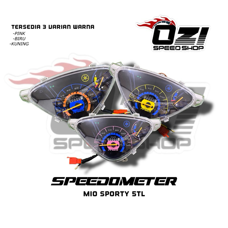 Jual SPEEDOMETER MIO SPORTY 5 TL MIO SMILE MODEL FILIPINA KILOMETER MIO ...