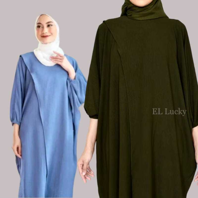 Jual Mecca LOng Tunik Crinkle Ariflow sultan / Tunik Model Belah sisi ...