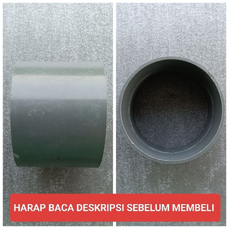 Jual Sock Lurus Voscar D 3" Inch Sambungan Sok Pipa PVC | Shopee Indonesia