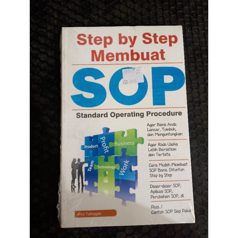 Jual SALE Buku BARU Step by Step Membuat SOP Standart Operating ...