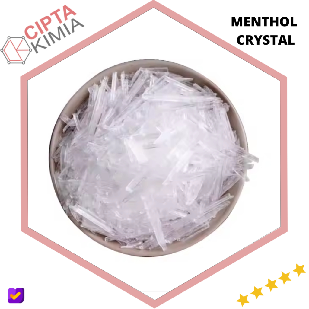 Jual MENTHOL CRYSTAL / MENTOL KRISTAL / MENTHOL CRYSTAL 250gr / 1kg ...