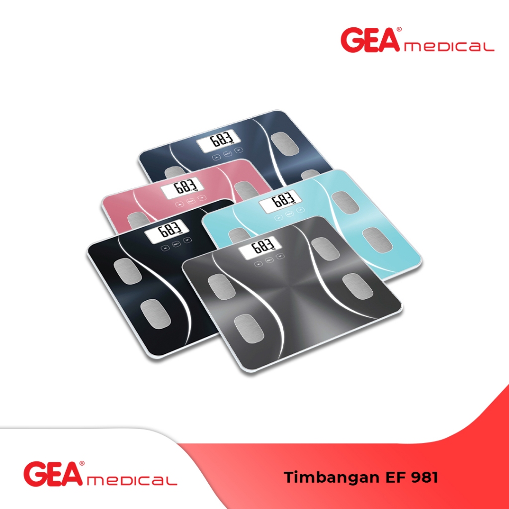 Jual GEA Timbangan Digital Body Fat EF 981 | Shopee Indonesia