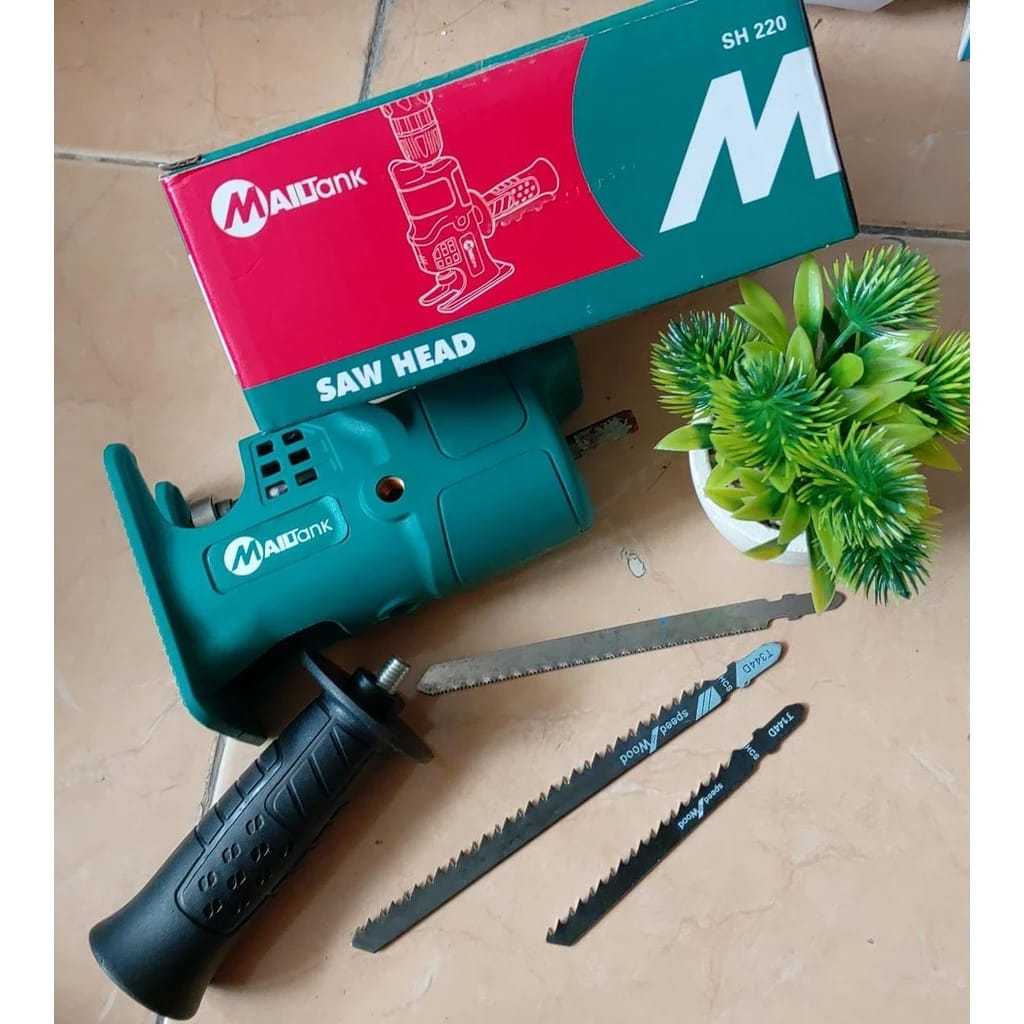 Jual MAILTANK SH220 adaptor jigsaw ke mesin bor /adapter gergaji ...