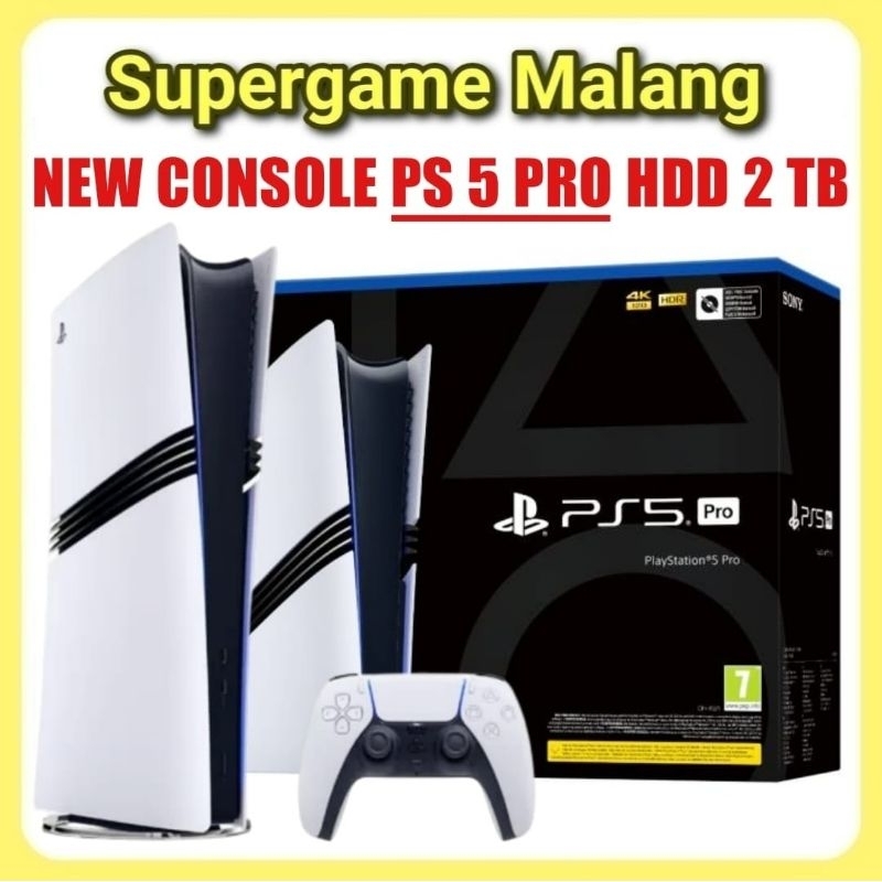 Jual PS5 PRO Console Digital Disc Version PS 5 Sony Playstation 2TB 2 Tera 2 TB Baru New Game ...