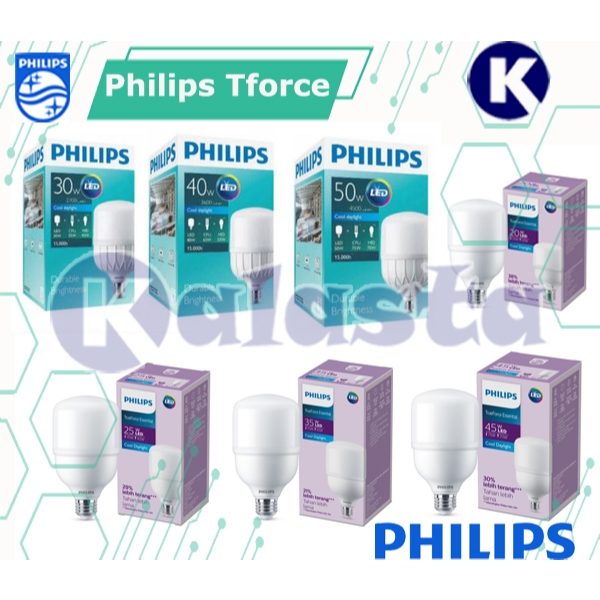 Jual Promo Lampu Philips LED Tforce 30w | 40w | 50w | 18w | 22w | 30w | 40w (Harga Grosir ...