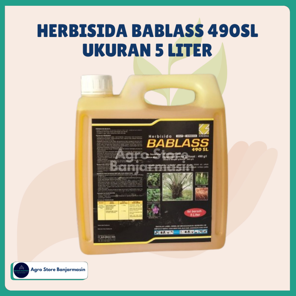 Jual Herbisida Bablass 490SL kemasan 5 Liter | Shopee Indonesia