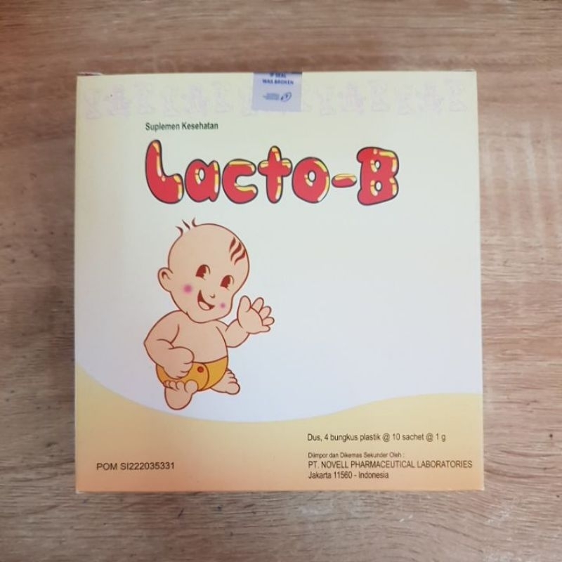 Jual LACTO-B BOX 40 SACHET @1 GRAM | Shopee Indonesia