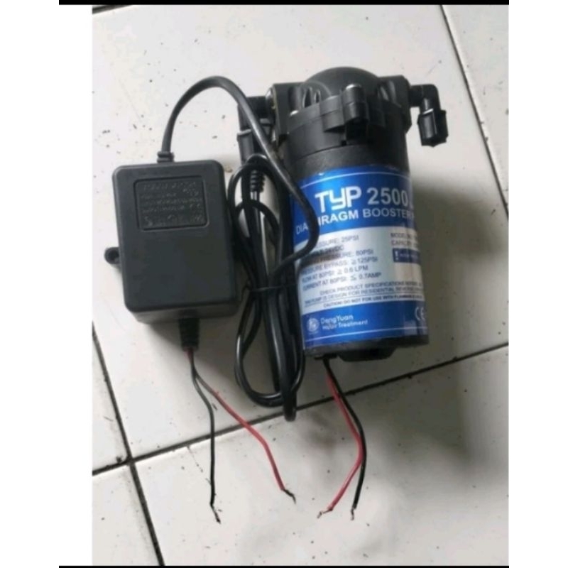 Jual pompa Ro Dengyuan 100gpd+adaptor 24v | Shopee Indonesia