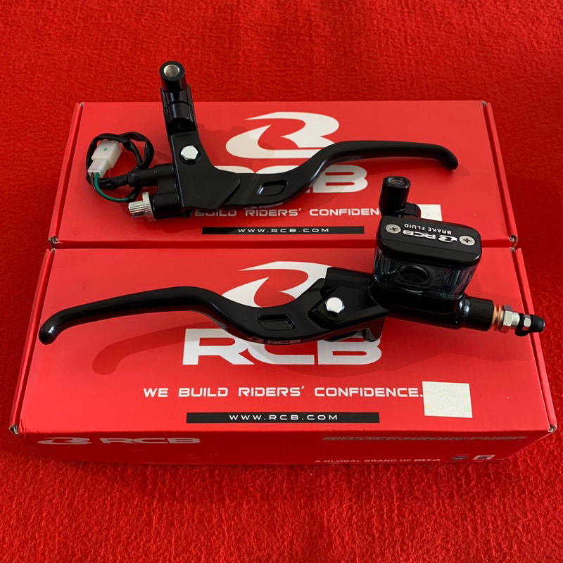 Jual Master Rem RCB RACING BOY E3 Tabung Kotak 12.7mm & Handle Kiri ...
