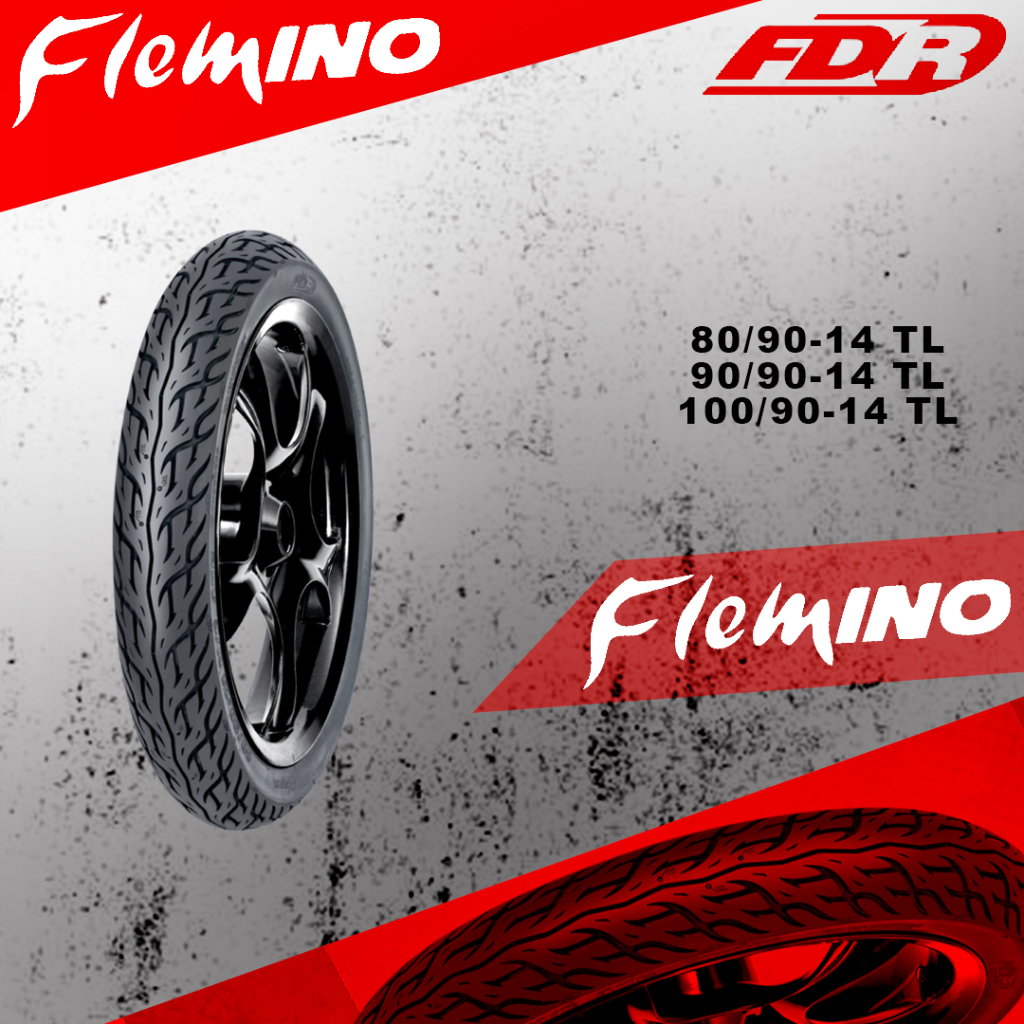 Jual BAN FDR FLEMINO RING 14 TUBELESS (TL) | Shopee Indonesia