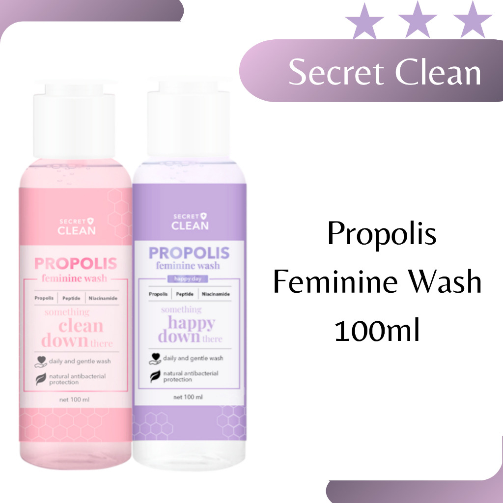 Jual Secret Clean Propolis Feminine Wash 100ml | Shopee Indonesia