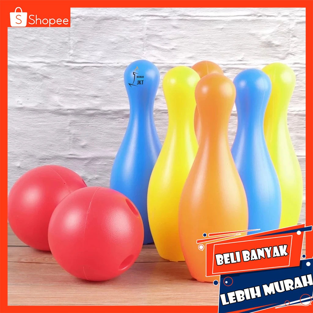 Jual MAINAN ANAK LAKI LAKI BOWLING BOLA BOWLING WJS | Shopee Indonesia