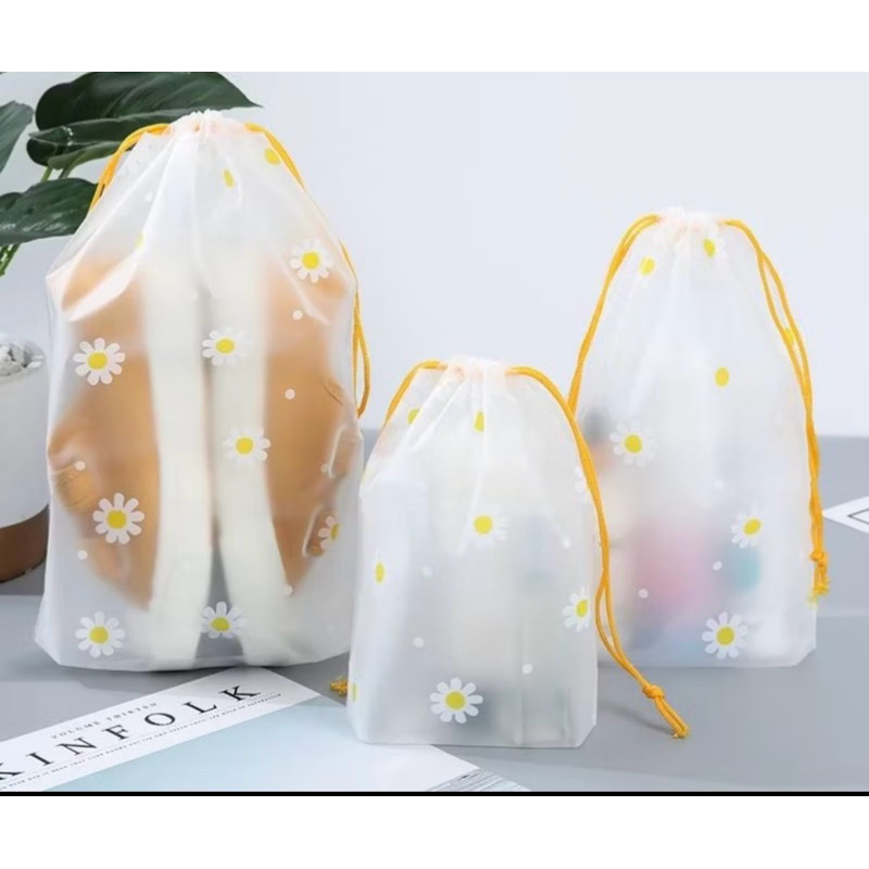 Jual Bunga Flower Travel Pouch Tas Organizer Tas Serbaguna Travel Bag ...