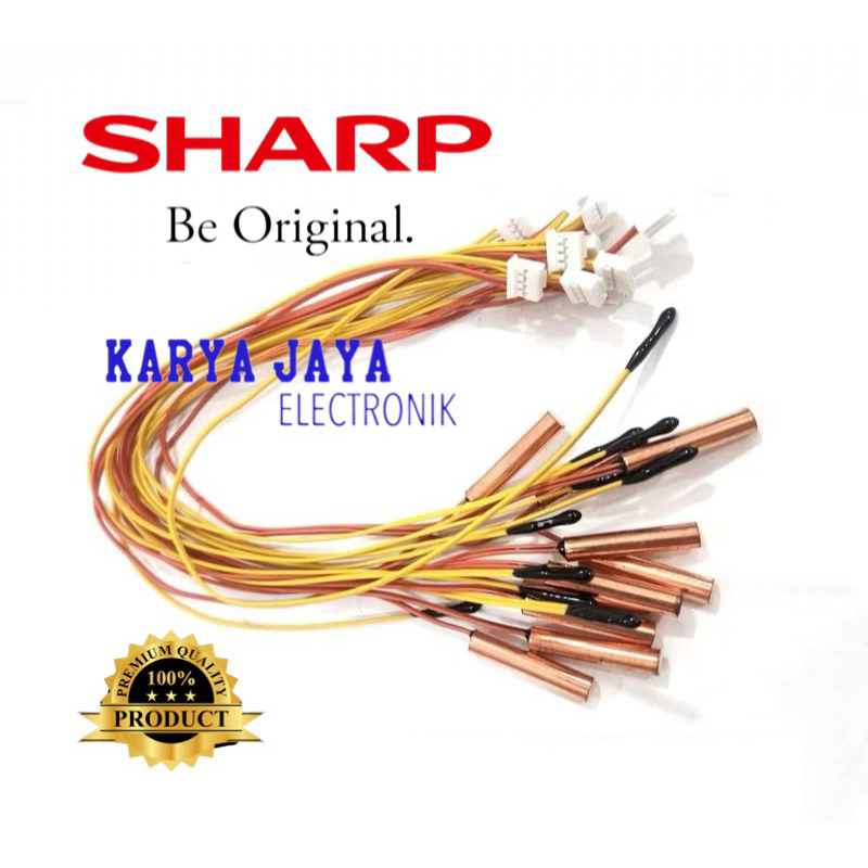 Jual THERMISTOR TERMISTOR AC SHARP ECO INVERTER JET STREAM J-TECH ...