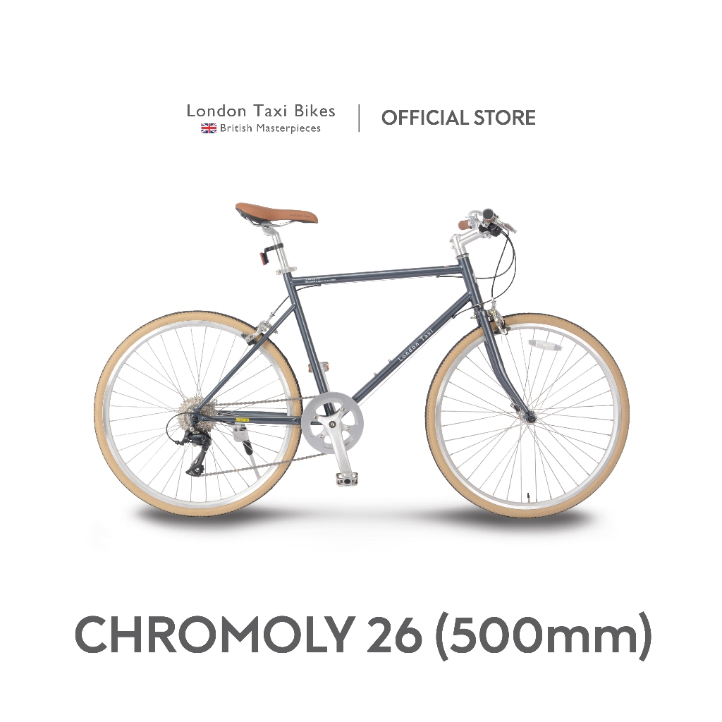 Jual London Taxi CHROMOLY Bike 26M - Charcoal / Sepeda Dewasa 26M Inch | Shopee Indonesia