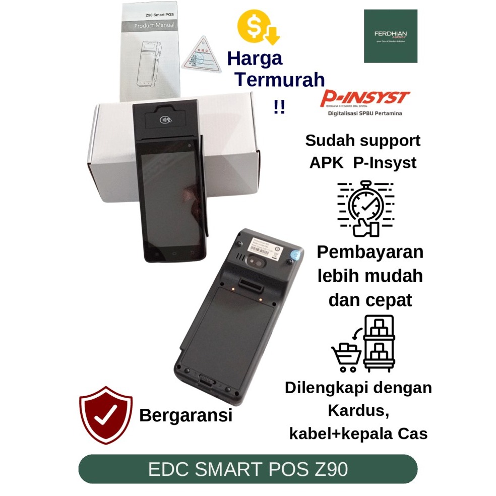 Jual EDC SMART Z90 - EDC SPBU Z90 | Shopee Indonesia